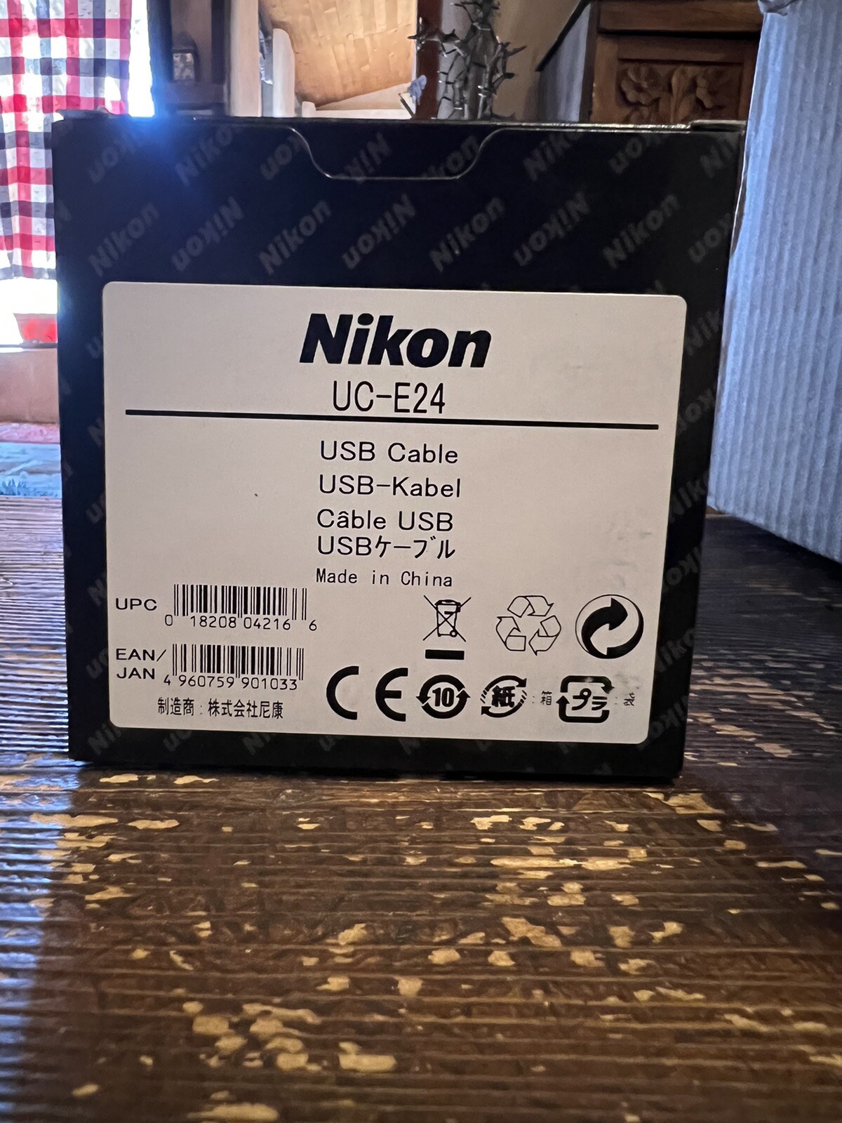 Genuine Nikon UC-E24 USB C Cable for Z5 Z6 Z7 Z9 D6 D780 for sale ...