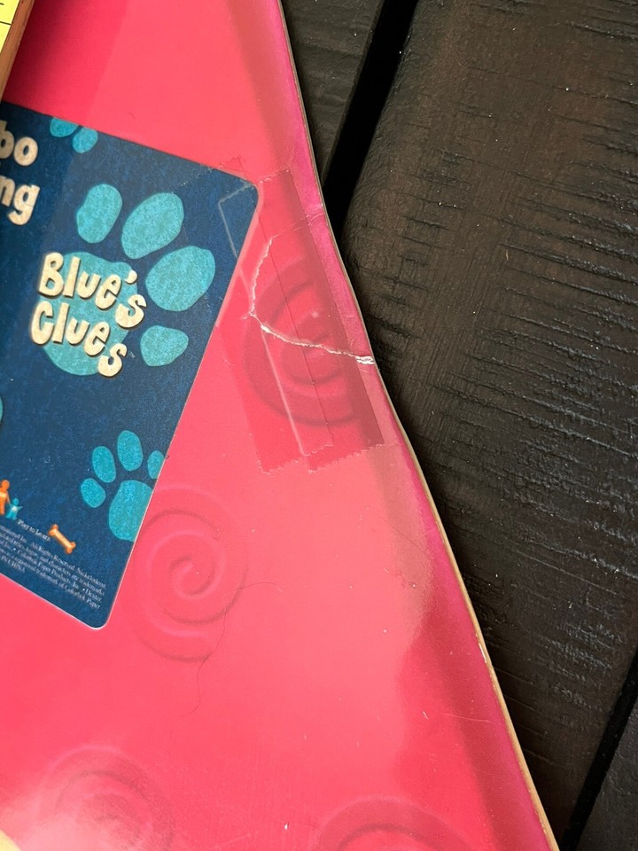 Colorbok Nick Blue’s Clues Vintage Jumbo Drawing Pad Steve’s House ...