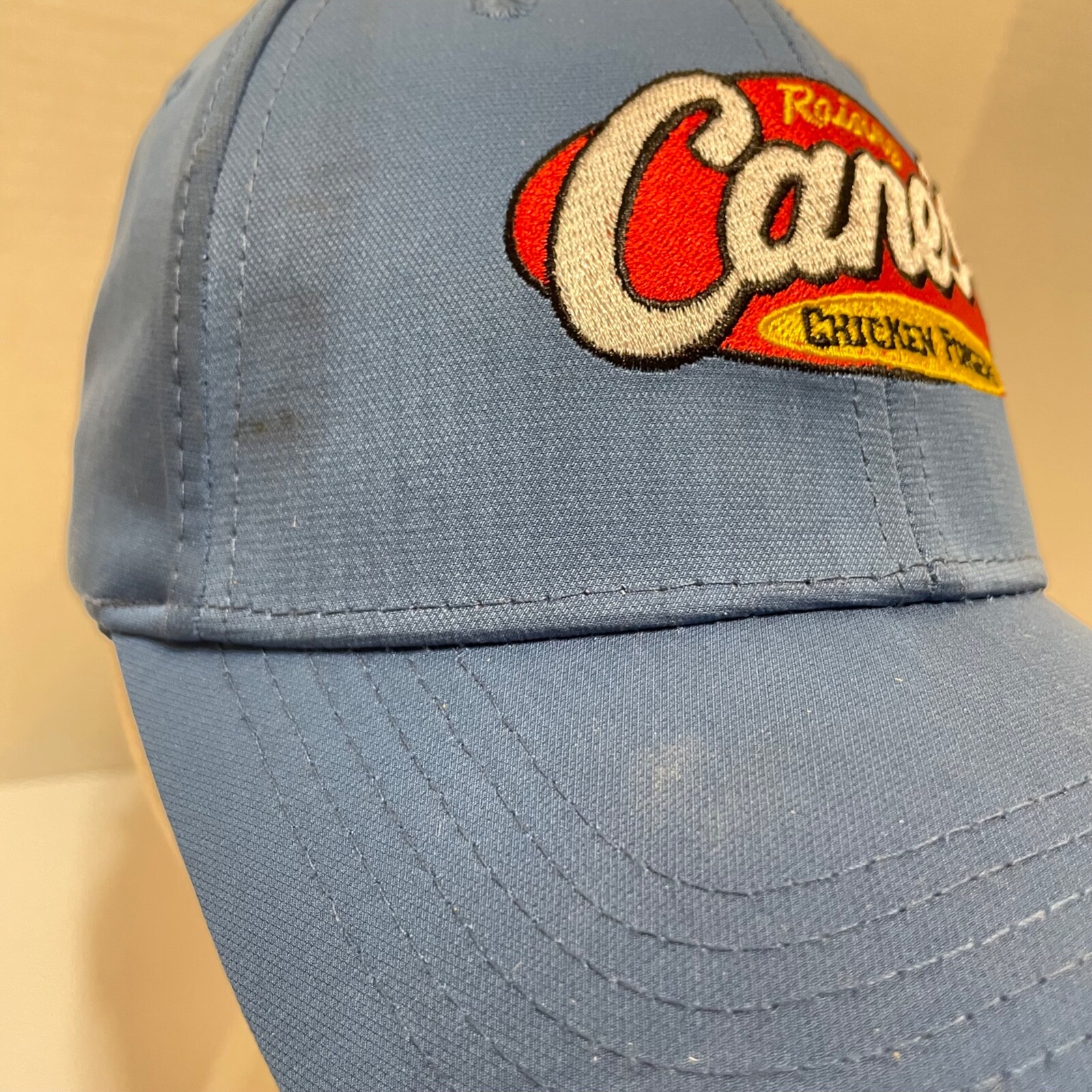 Raising Canes Chicken Fingers Uniform Promo Blue Ball… - Gem