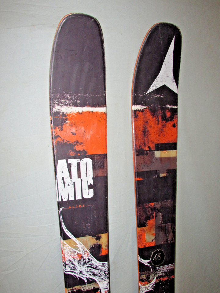 ATOMIC ALIBI skis 187cm w/ All Mountain Rocker with Marker Griffon 13 ...