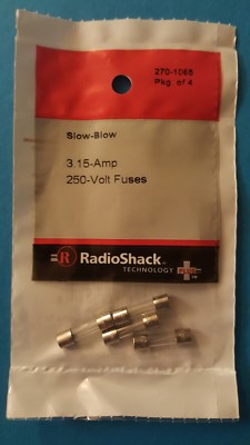 Fuses - Amp 250 Volt