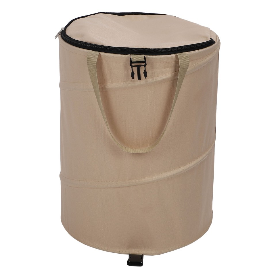Camping Trash Can Portable Outdoor Garbage Container Storage Bin ...