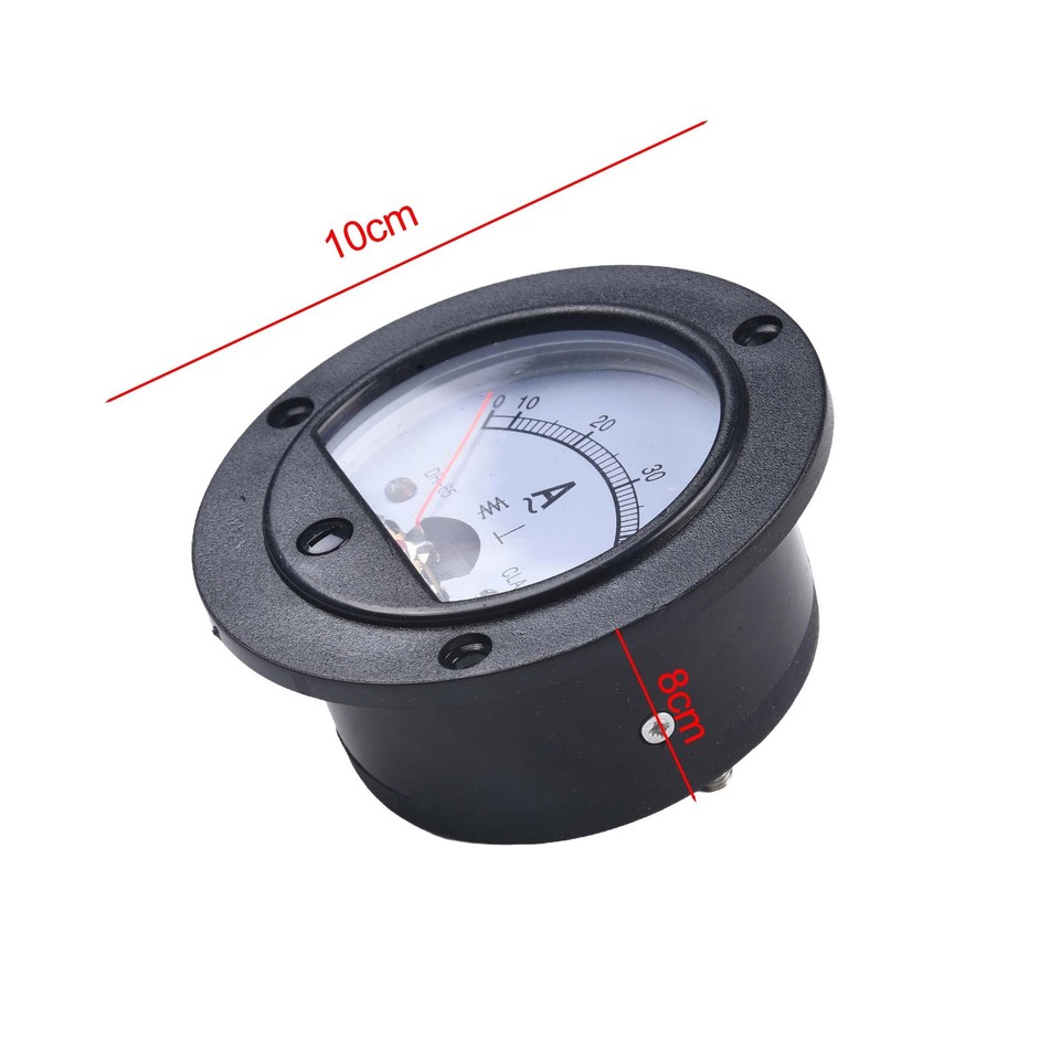 AC Voltmeter Computer Printed Scale Dial Voltage Meter Analog Voltmeter ...