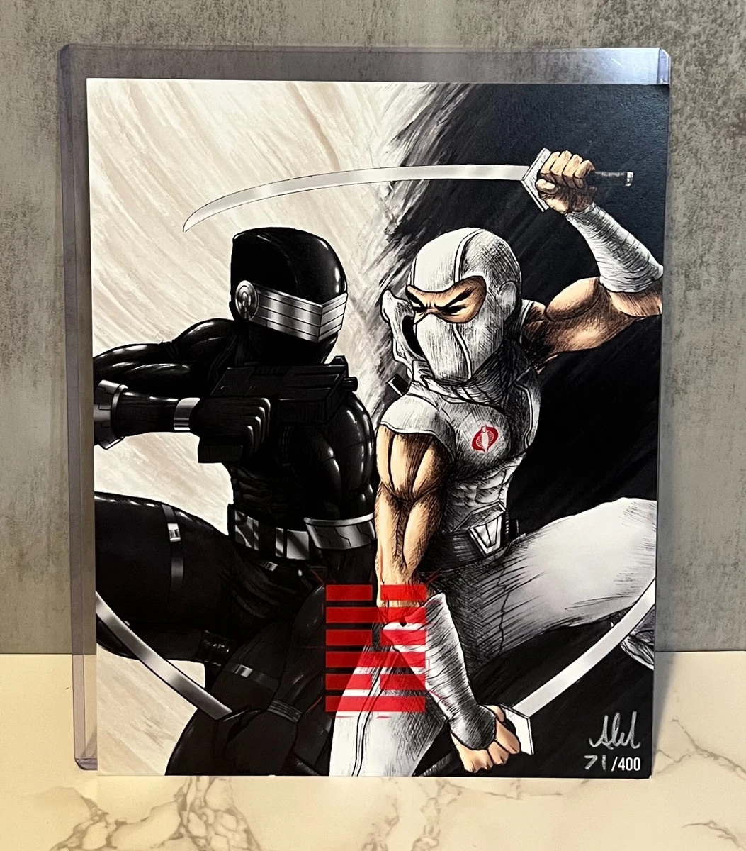 Snake Eyes Vs Storm Shadow Comic