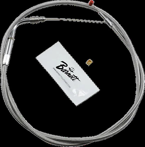 Barnett SS Clear Coated Throttle Cable 42in Harley Electra Glide ...