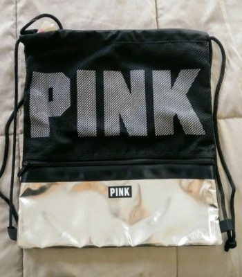 Victoria secret pink drawstring bag | eBay