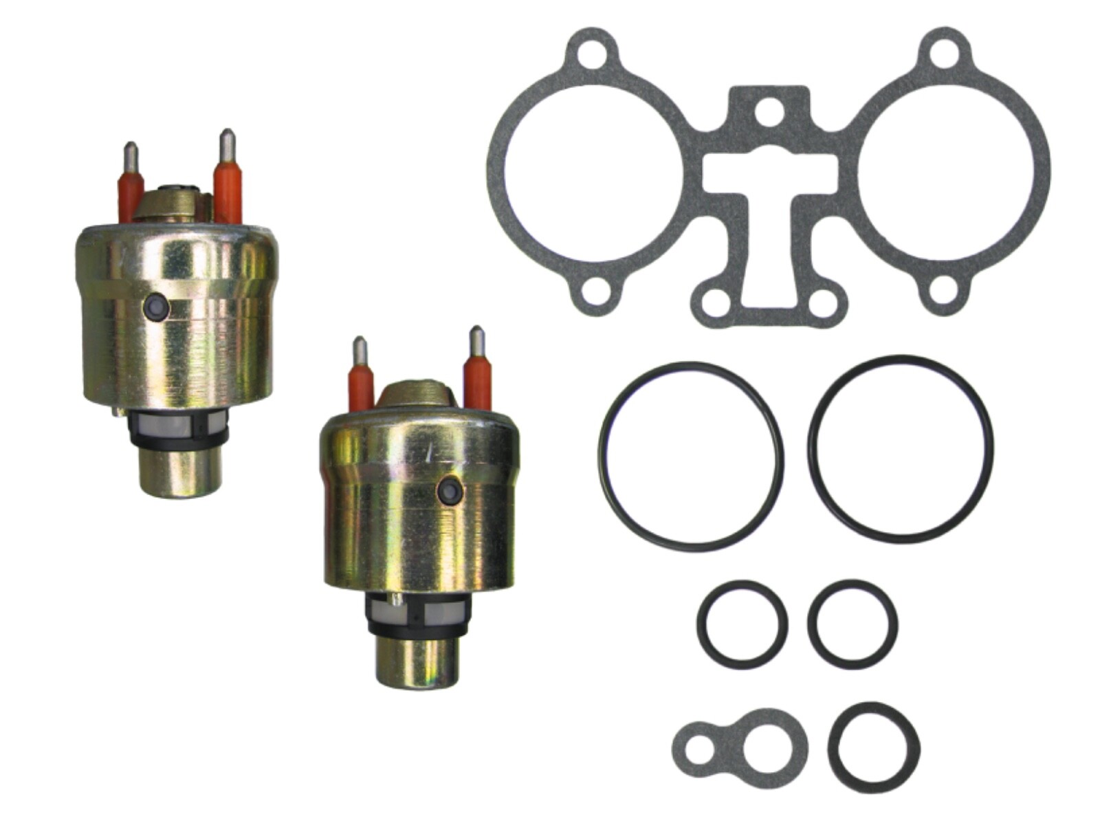 2 Genuine GM TBI Fuel Injectors for 1986-99 5.7L V8 GM Cars & Trucks ...