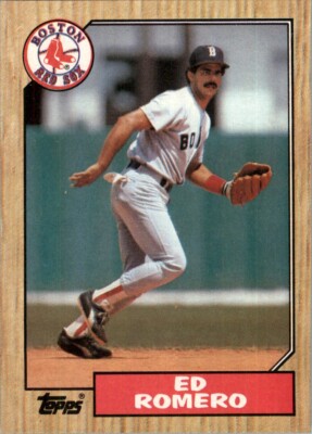 1987 Topps MLB Ed Romero #675 | eBay