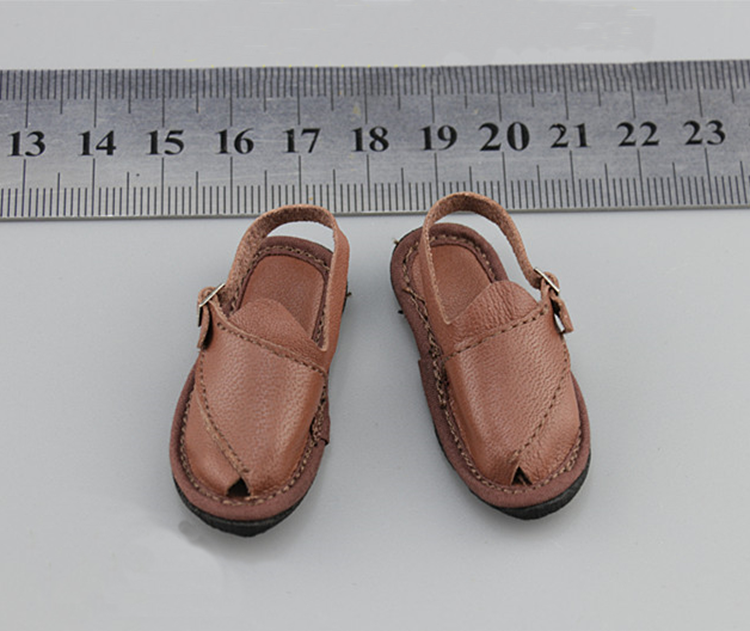 DID I80111 1/6 Afghanistan Civilian Fighter Asad Leather Slippers ...