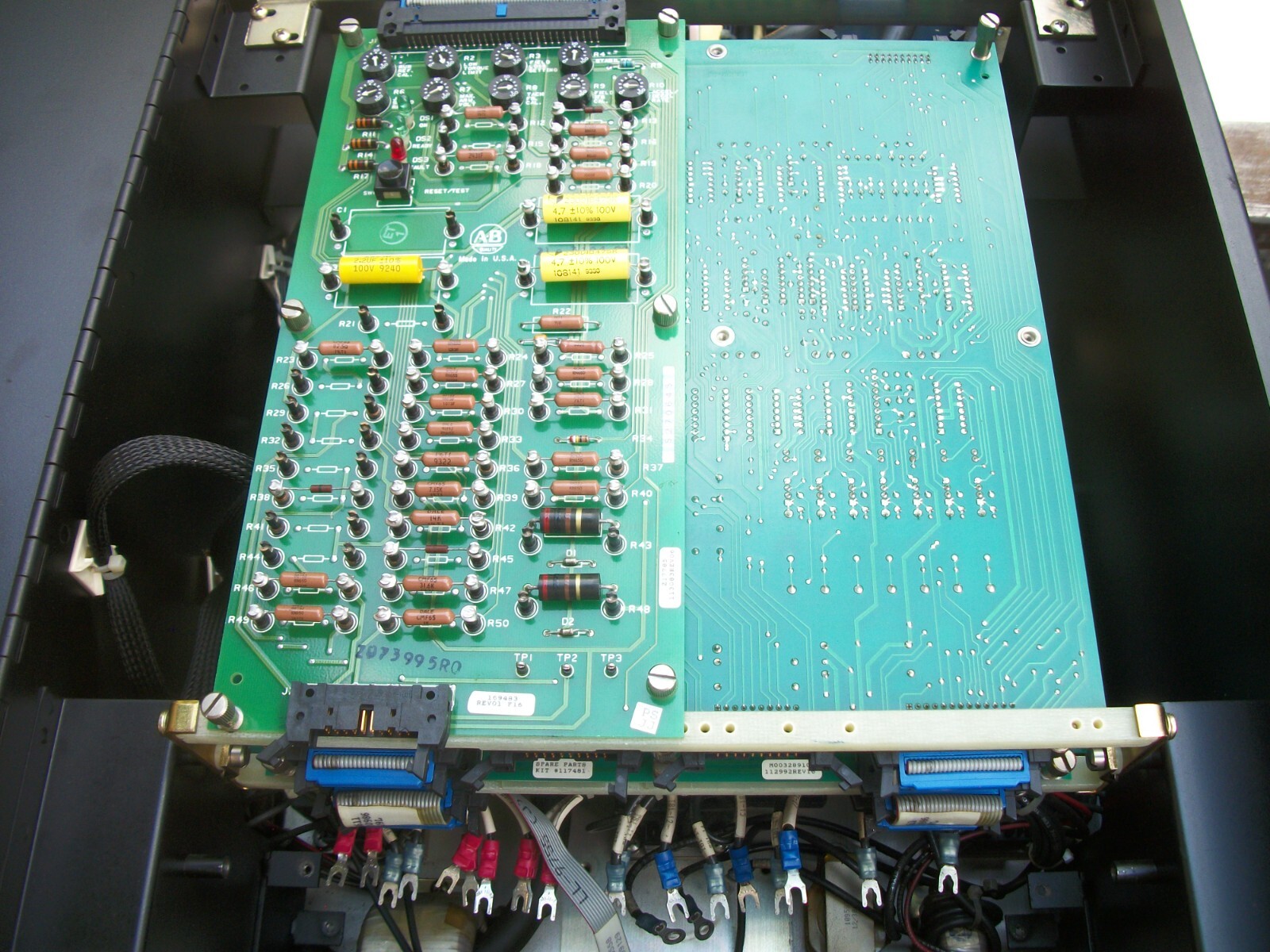 ALLEN-BRADLEY DC DRIVE 1387-B-FOG260-F16-A4-B IN 380VAC 214A OUT 400VDC ...