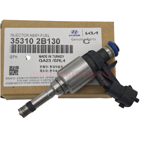 1PC Fuel Injector For 12-17 Hyundai Accent Veloster Kia Rio Soul 1.6L ...