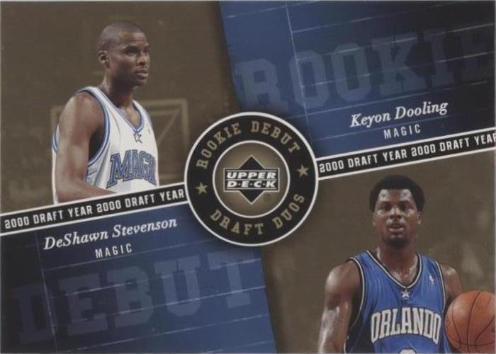2006-07 Upper Deck Rookie Debut - Draft Duos DeShawn Stevenson, Keyon ...