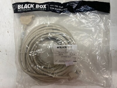 Black Box EVMTBMC-0050, 50' Premium at Modem Cable D89 Female to DB25 ...