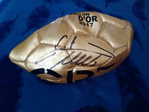 Cr7 Cristiano Ronaldo Soccer Ball Autographed Museum Signed Real Madrid ...