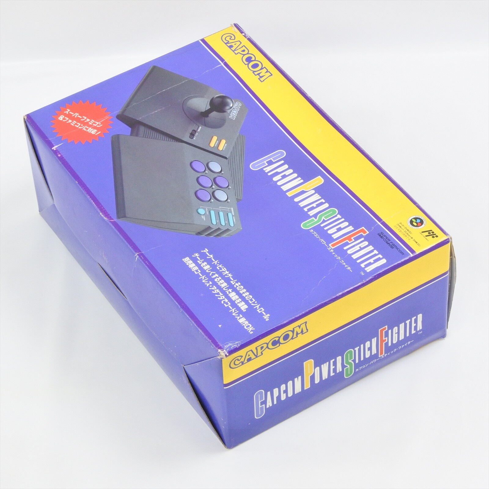 CAPCOM POWER STICK FIGHTER Controller Boxed Super Famicom SFC 028 | eBay
