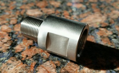 9/16-24 rh male to 5/8-24 female thread adapter ***usa made*** | eBay