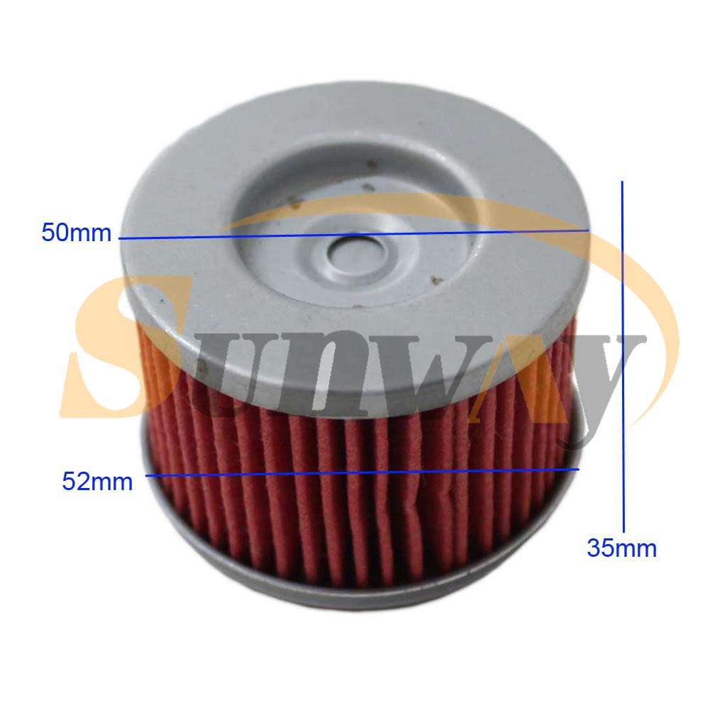 3× Oil Filter For Honda CBF125 CBF250 XL125 Varadero VT125 CBF250 HF113 ...