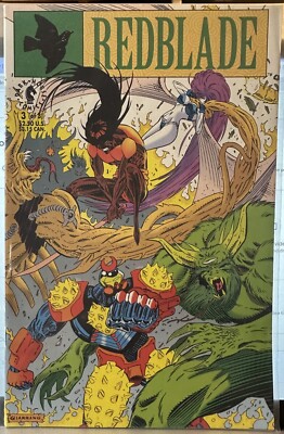 1993 Dark Horse Comics - Redblade #3 (F/VF) | eBay