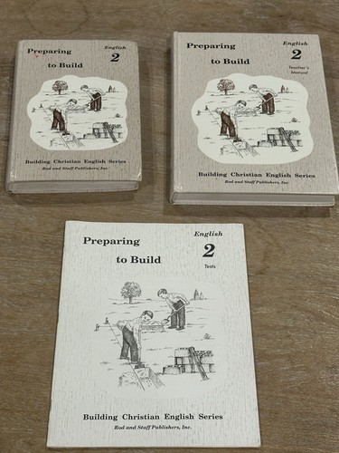 Rod and Staff: Preparing to Build English 2, Books And Test Booklet | eBay