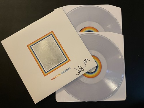 New Jason Mraz ‎Look For The Good SIGNED Clear Colored Vinyl LP Record ...