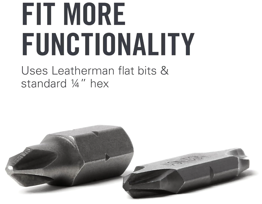 LEATHERMAN, Bit Kit, 21 Double-Ended Screwdriver Bits for Multi-Tools ...