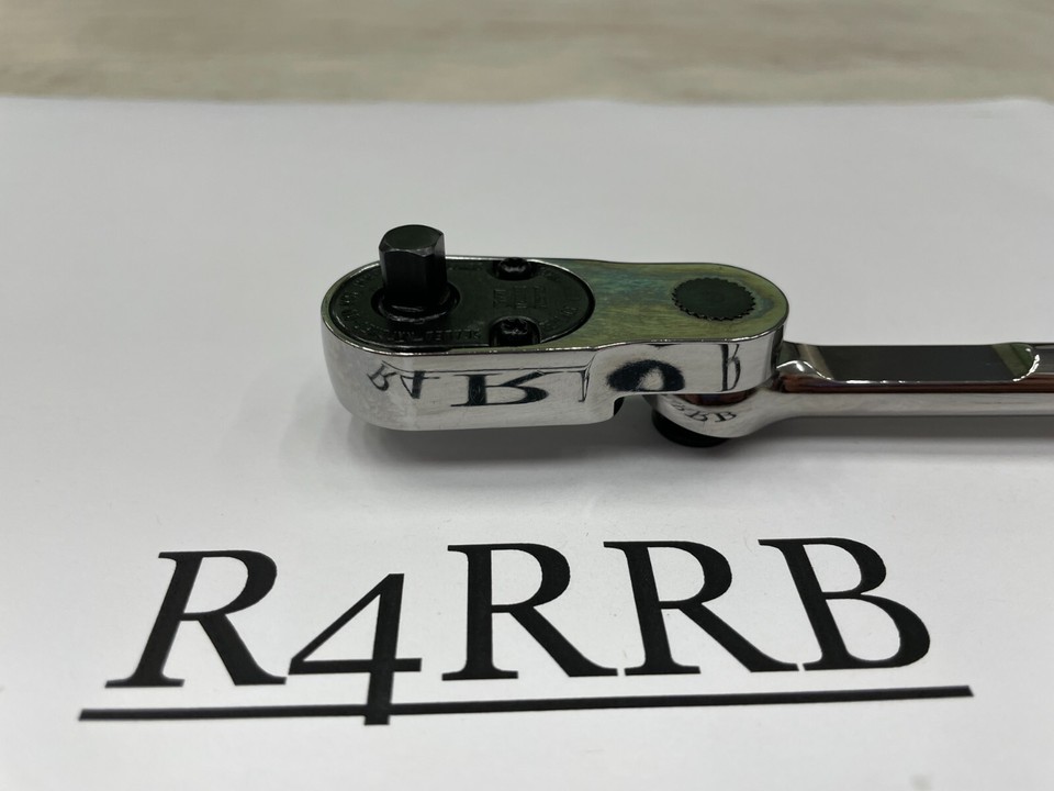 Snap-on Tools POWER BLUE 1/4" Drive Hard Grip Multi-Position Ratchet ...