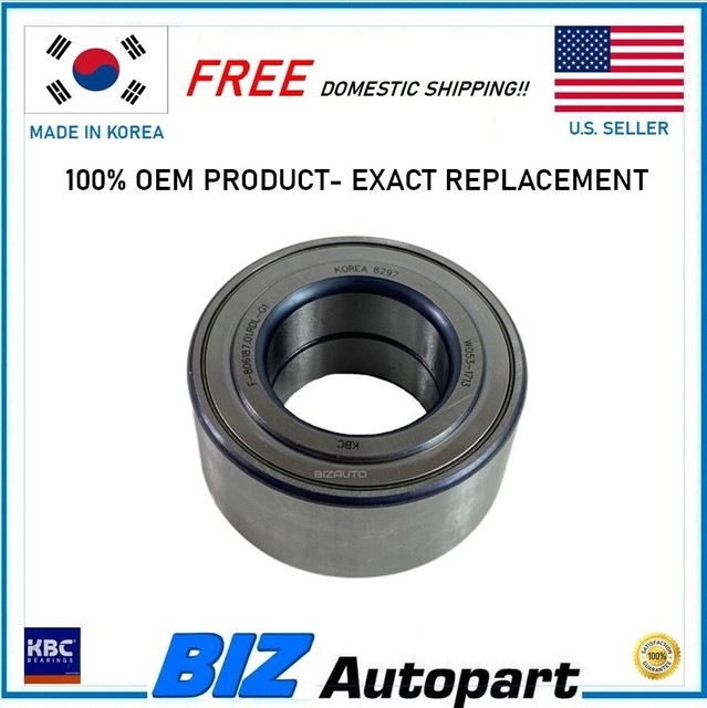 Set of 2 KBC Wheel Bearing for HYUNDAI KIA Front 51720-38110 for sale ...