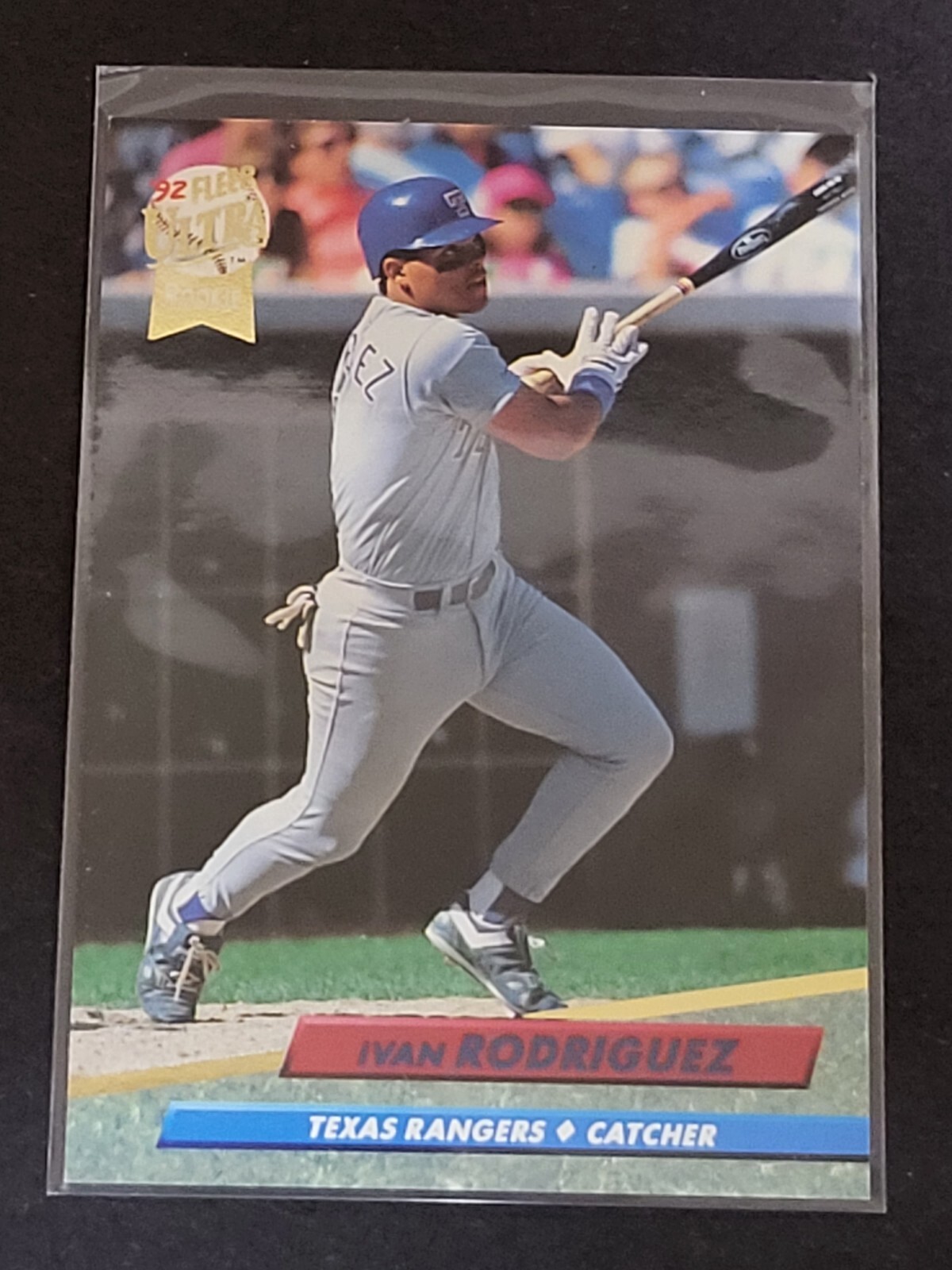 1992 FLEER ULTRA BASEBALL ROOKIE CARD IVAN RODRIGUEZ #139 | eBay