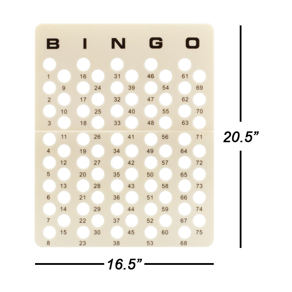 USED. GSE Large Professional Bingo Game Set | Red | eBay