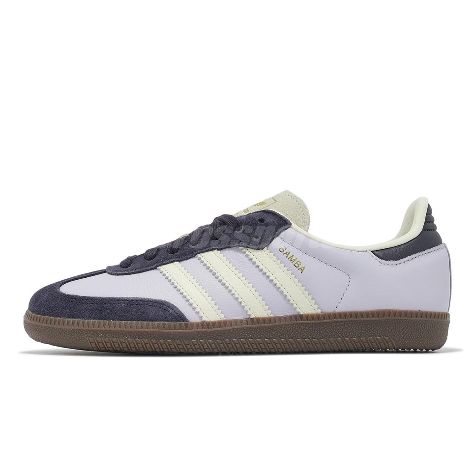 adidas Originals Samba OG W Silver Dawn Aurora Black Women Casual Shoes ...