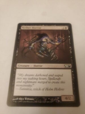 MTG Nether Horror Magic 2011 108/249 Regular Common | eBay