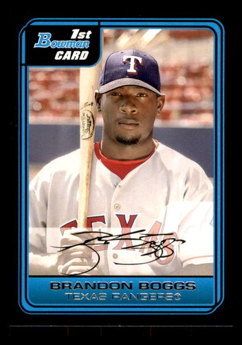 2006 Baseball Bowman Brandon Boggs Texas Rangers #B89 | eBay