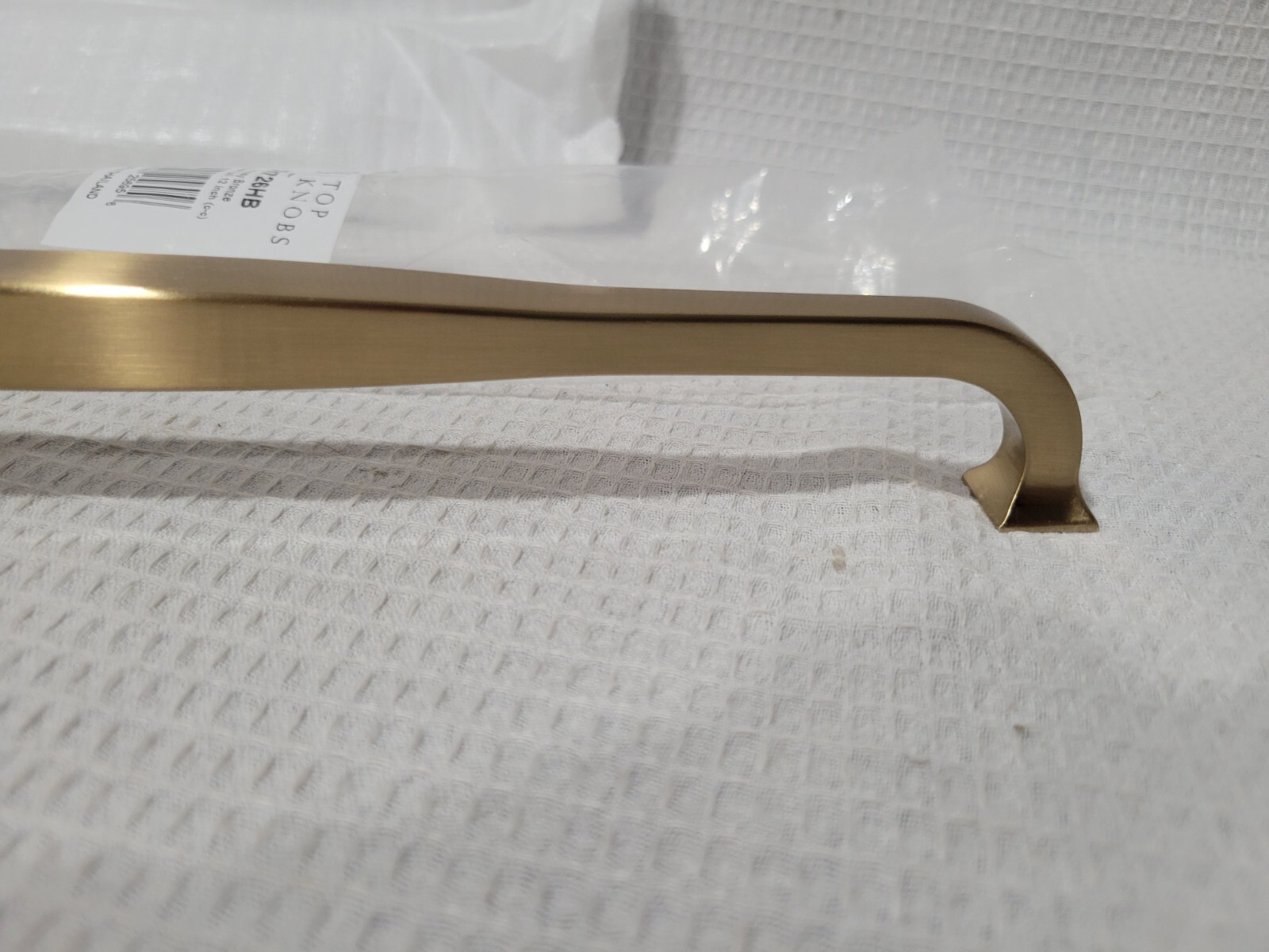 Cabinet pull handle honey bronze contour 12" top knobs tk726 | eBay