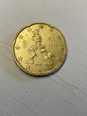 Rare 2002 20 Euro Cent Italia MAC | eBay