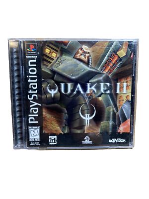 Quake II 2 PS1 Complete Black Label Sony PlayStation 1, 1999 CIB ...