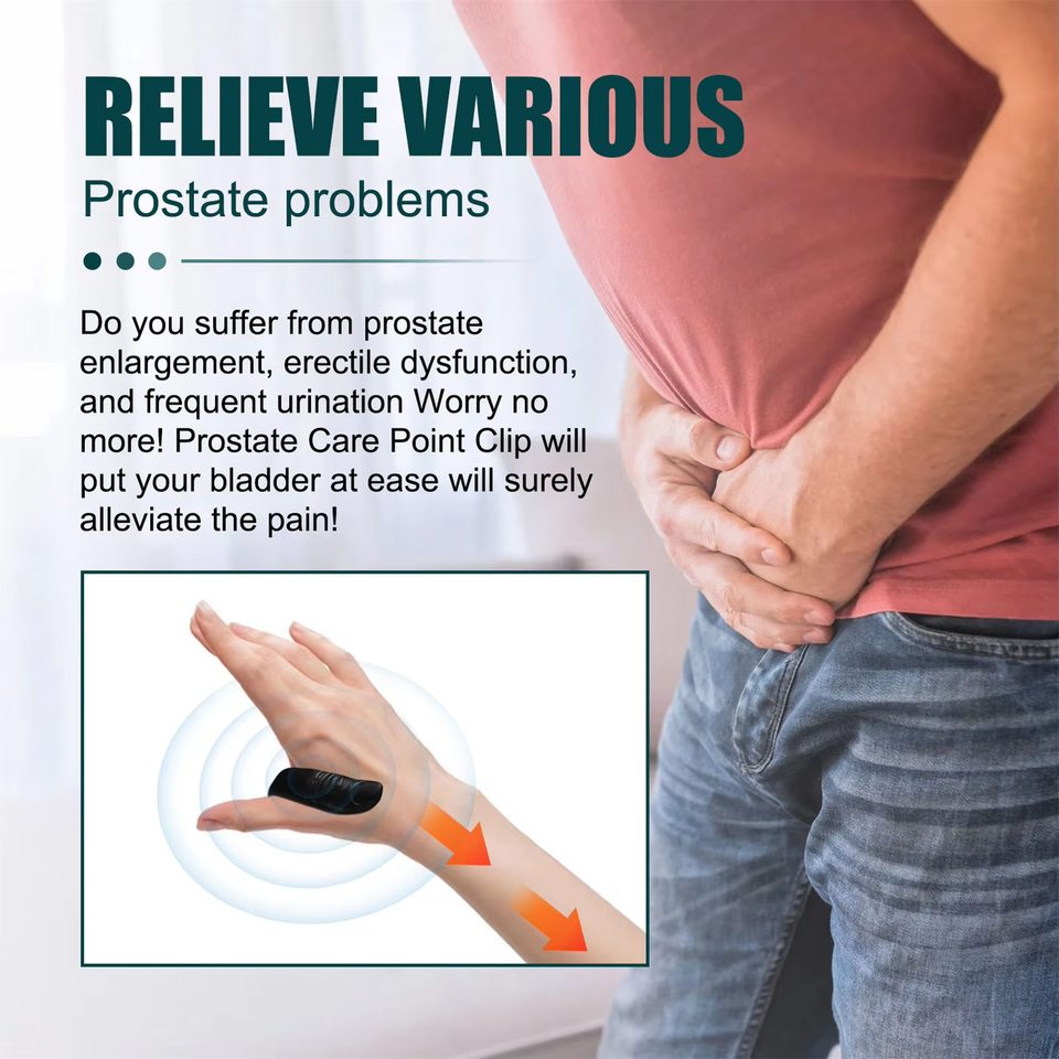 Prostate Care Point Clip Acupressure Hand Pressure Point Clip for ...