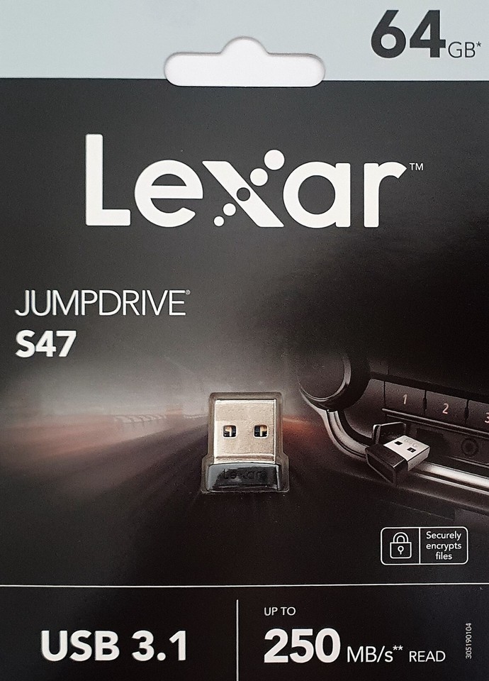 Lexar USB Stick 64GB 128GB 256GB Jumpdrive S47 USB 3.1 USB Flash Drive ...