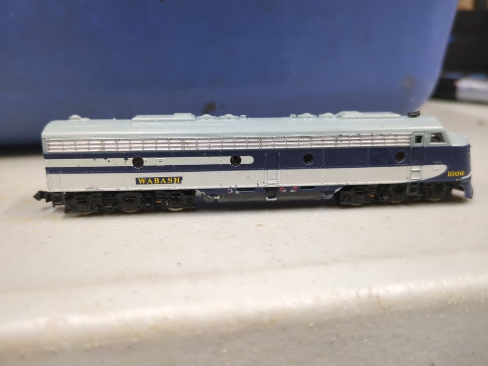 N Scale Life-Like Wabash #1006 Locomotive | eBay