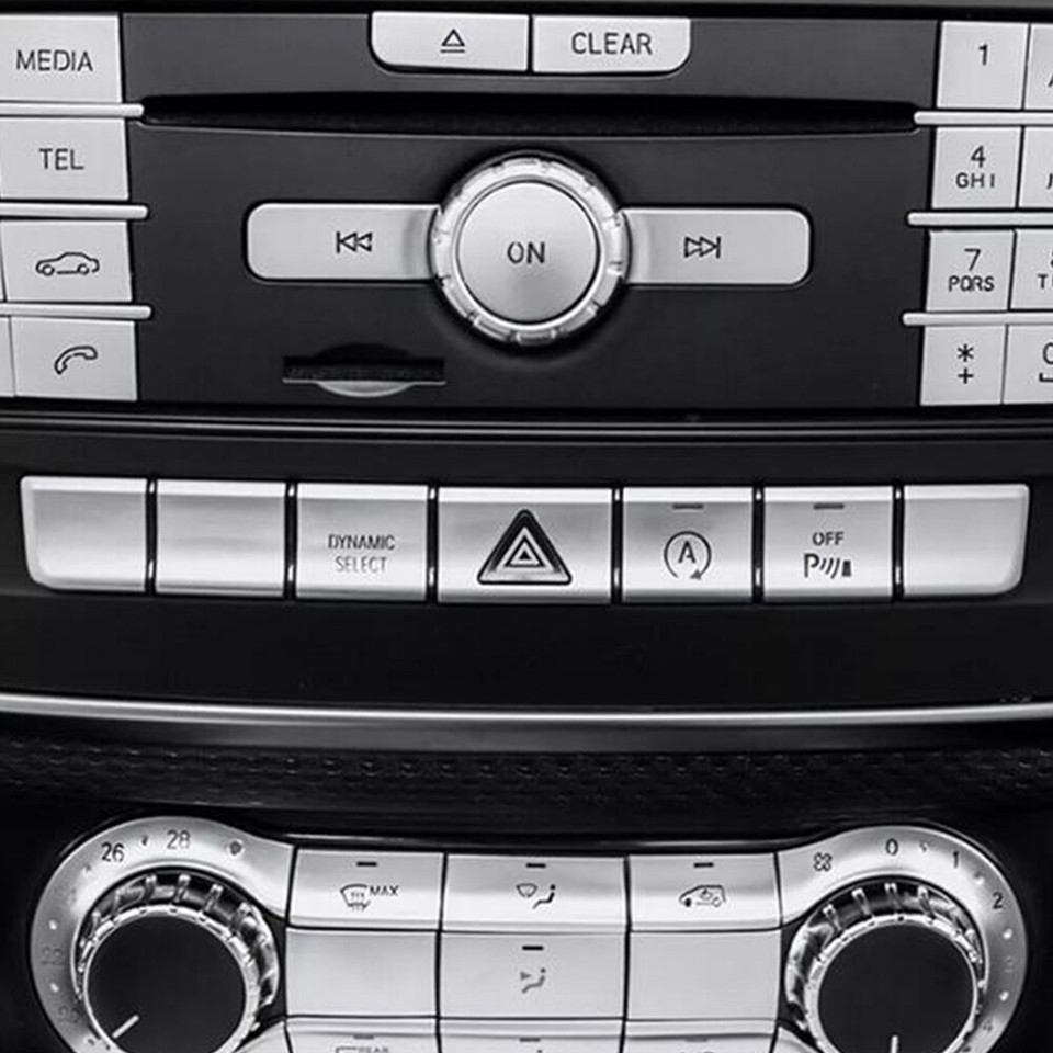 CD Panel Function Switch Trim Set For Mercedes Benz CLA GLA C117 X156 ...