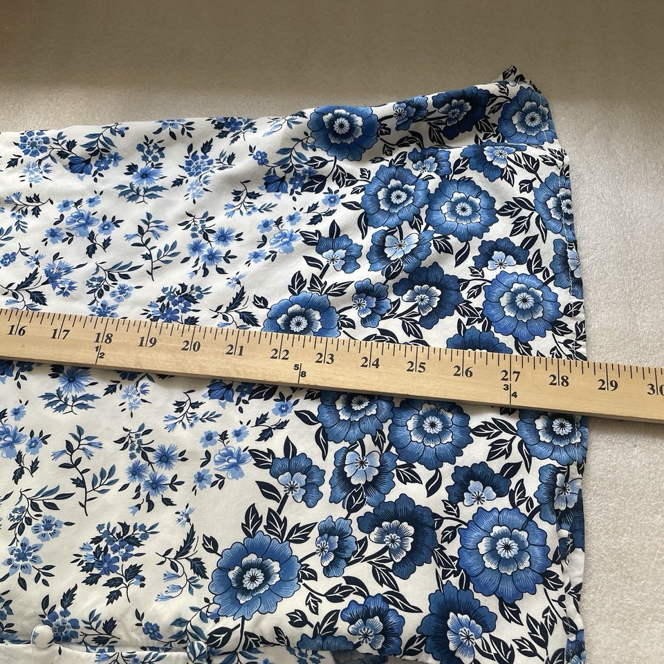 Weekend Suzanne Betro Shirt Women 3X White Blue Floral Boho Button Up ...