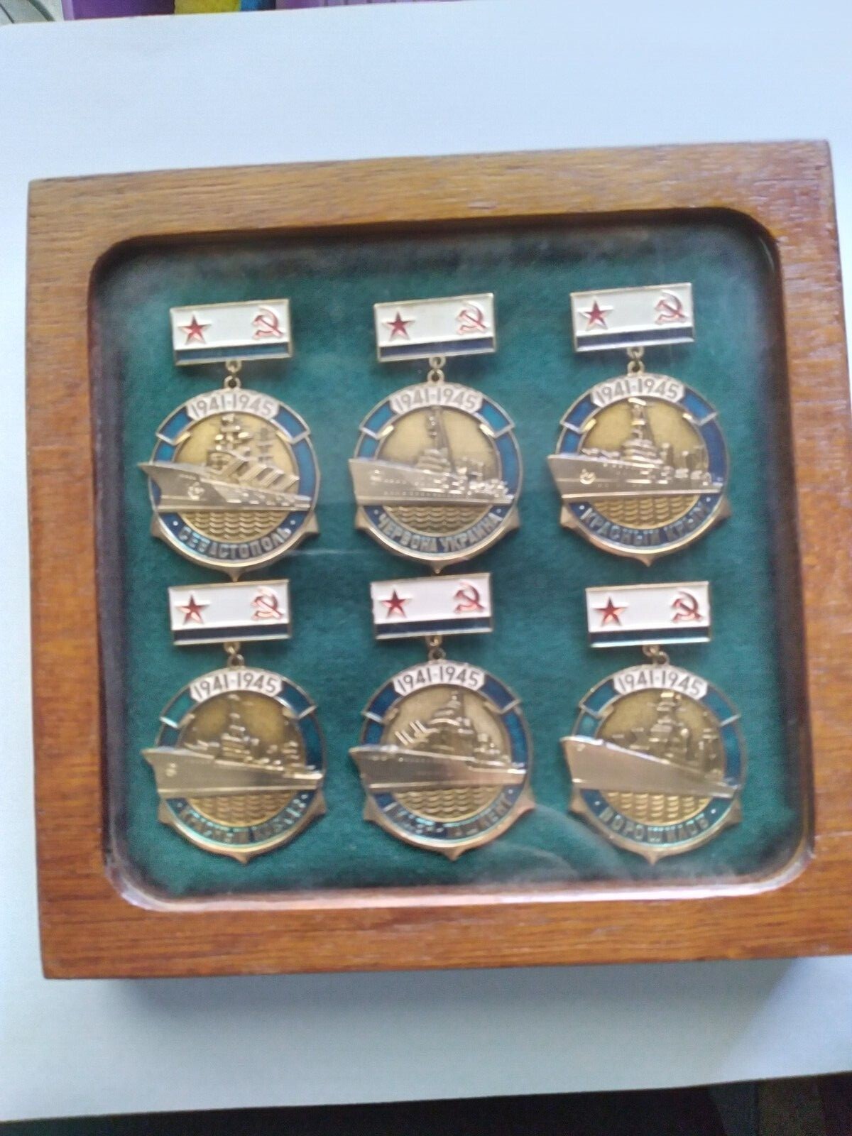 Russia-USSR Set of 6 Medallions with Images of Russian Heroic ...