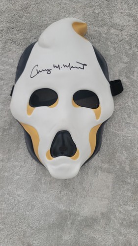 CHANEY MORROW AUTOGRAPHED SIGNED HAUNT 2019 GHOST MASK! JSA COA! HORROR ...