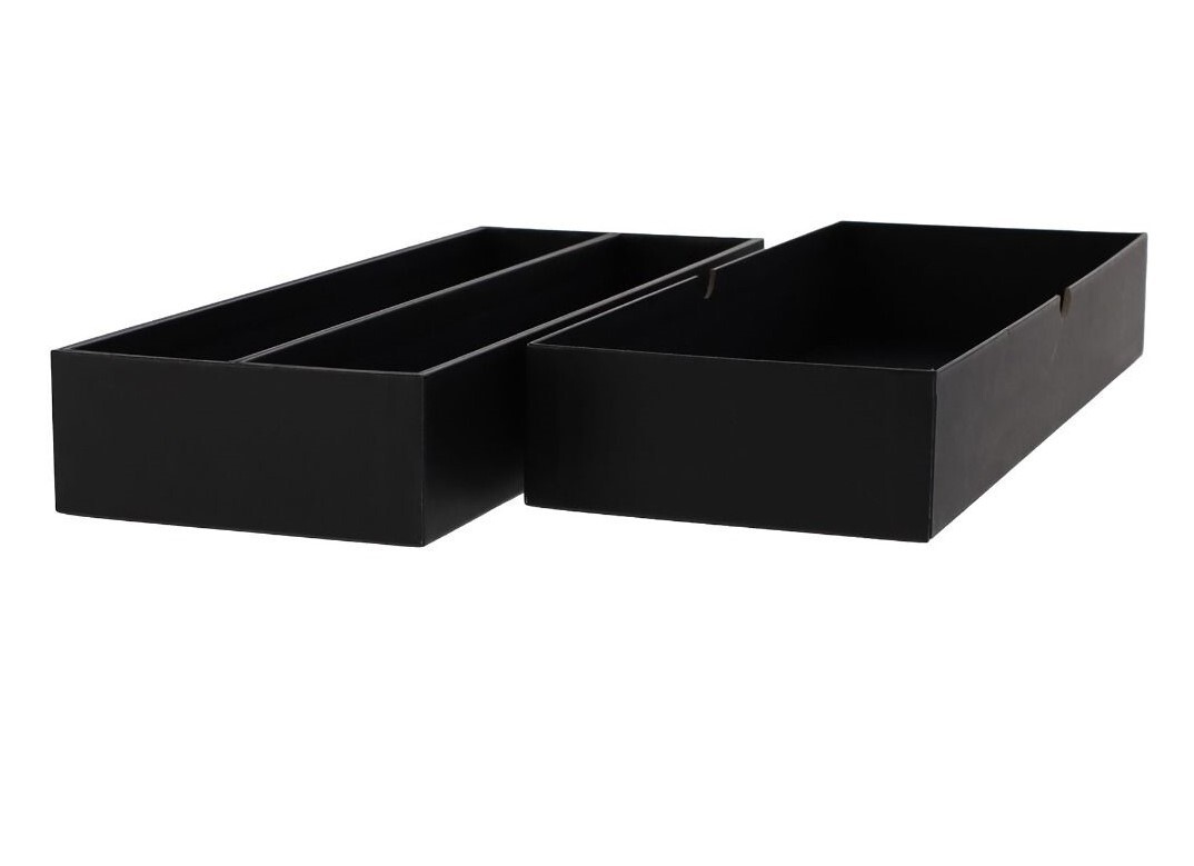 (1 CT) BCW Double Row Coin Box - 2x2 - Black Box | eBay