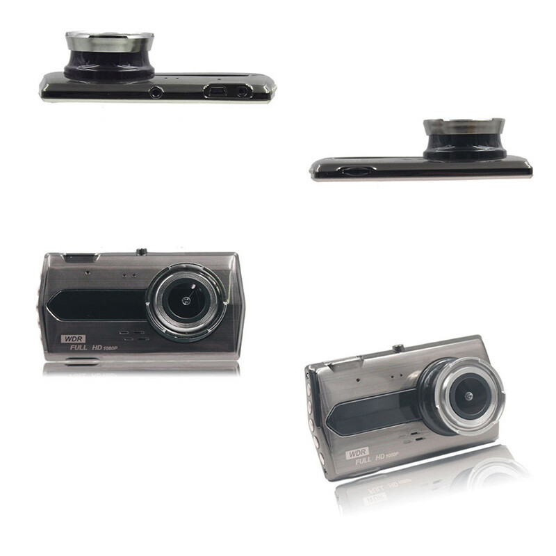 4inch Dash Cam Pro Car Camera Recorder Dual Front and Rear HD 1080P ...