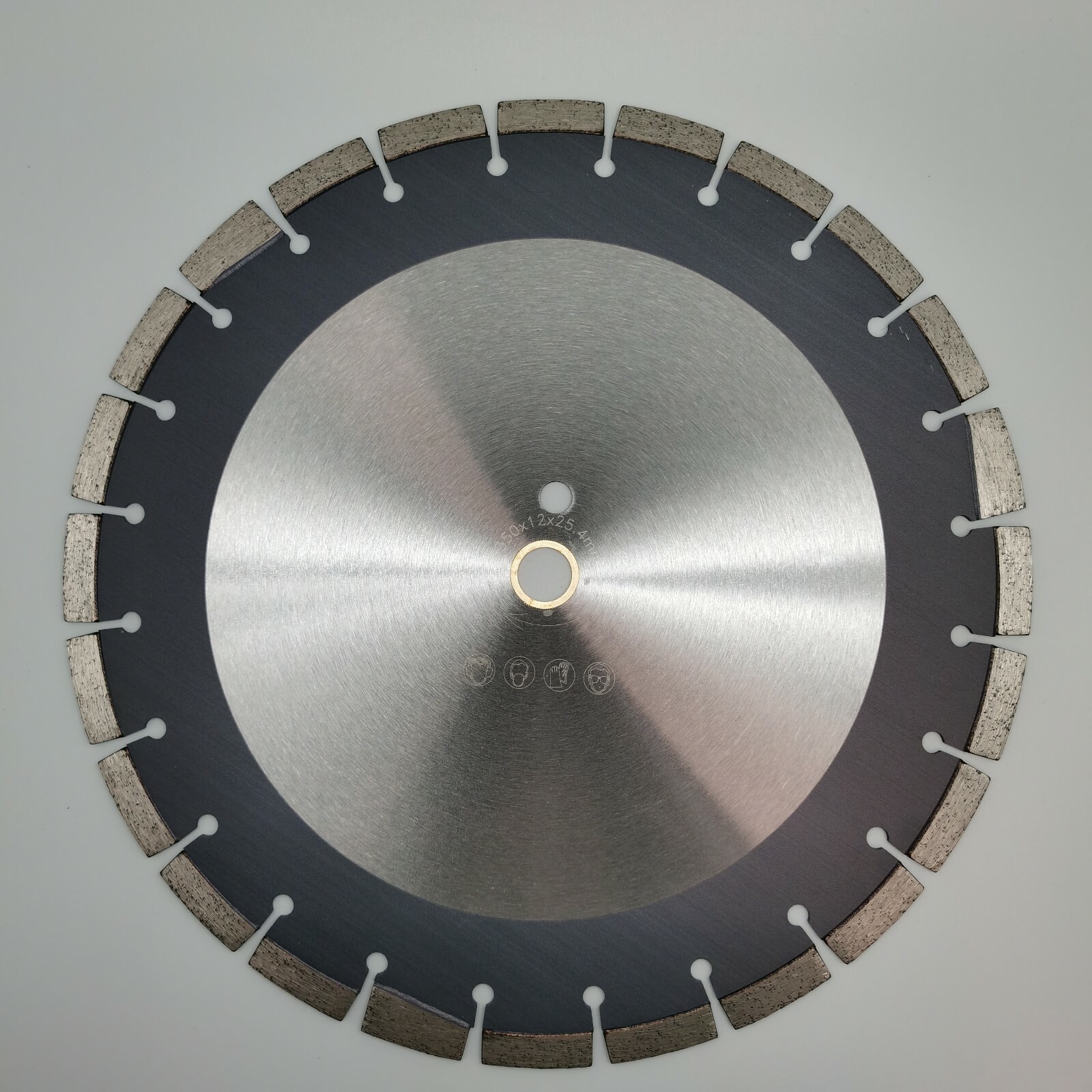 14inch Premium Laser Welded saw blade 15HP Road /Demo Saw Green ...