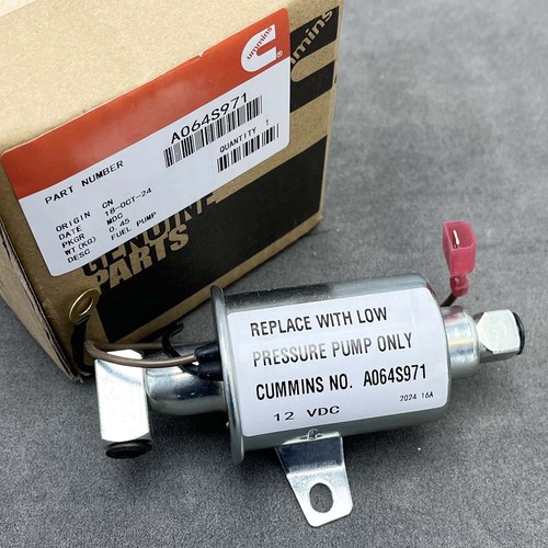 A064S971 Onan Fuel Pump For Cummins Generator A047N923 1492331 A029F891 ...