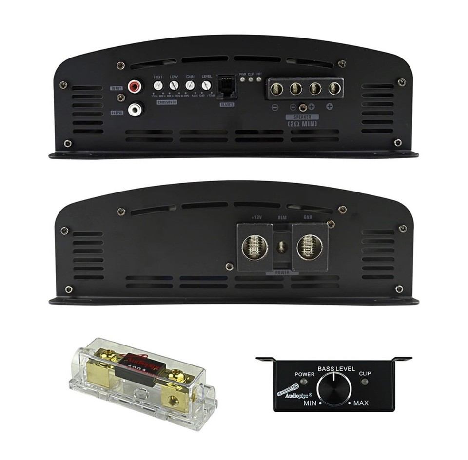 AUDIOPIPE APHD-15001-F2 1500W 2 OHM FULL BRIDGE CLASS D MONOBLOCK ...