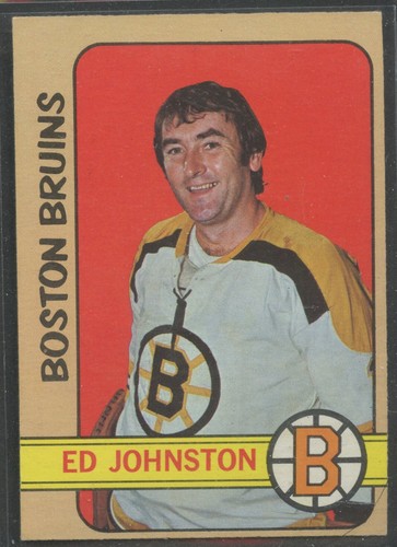 1972-73 Topps #13 Ed Johnston Boston Bruins | eBay