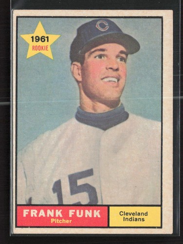 1961 Topps #362 Frank Funk Rookie RC VG/EX | eBay