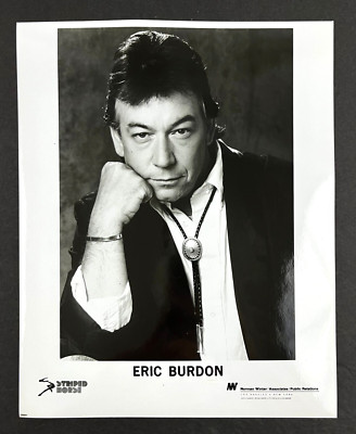 2000s Eric Burdon & The Animals UK Band Frontman Singer Vintage Promo ...
